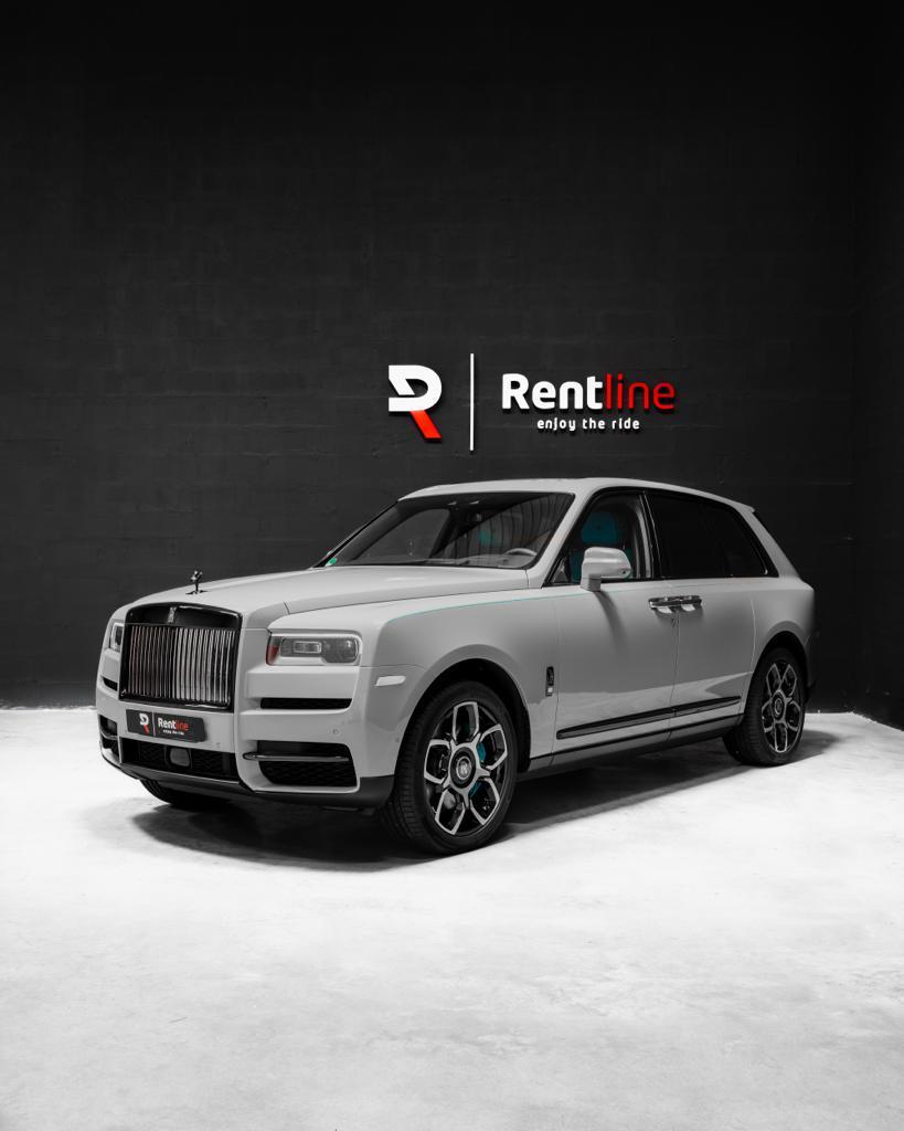 Driven Rolls Royce Cullinan rental - Rentline